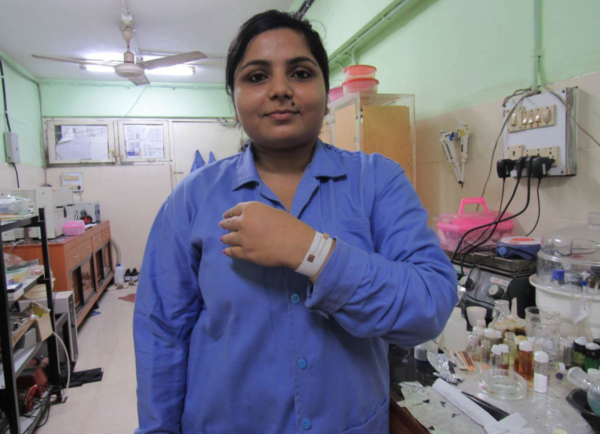 IIT Bombay’s sensor detects zinc in sweat, soil | Science Chronicle